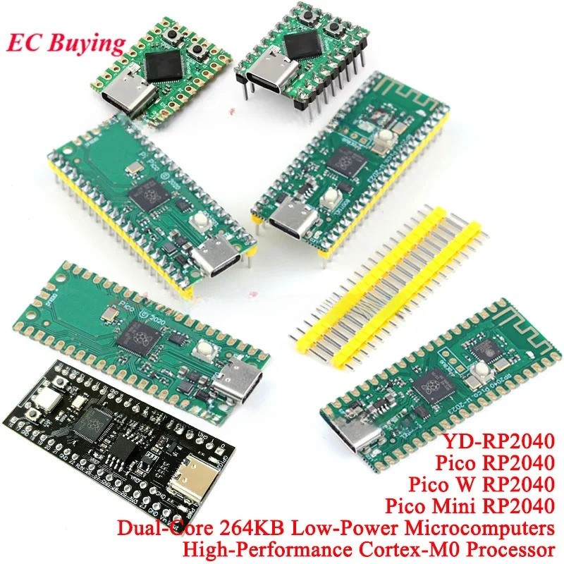 Raspberry Pi Pico W Mini RP2040-ZERO Development Board Dual-Core ARM ...