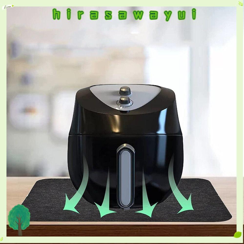 HIRASAWAYUI เสื่อทนความร้อน, Felt Air Fryer Counter Protector, ฉนวนกัน ...