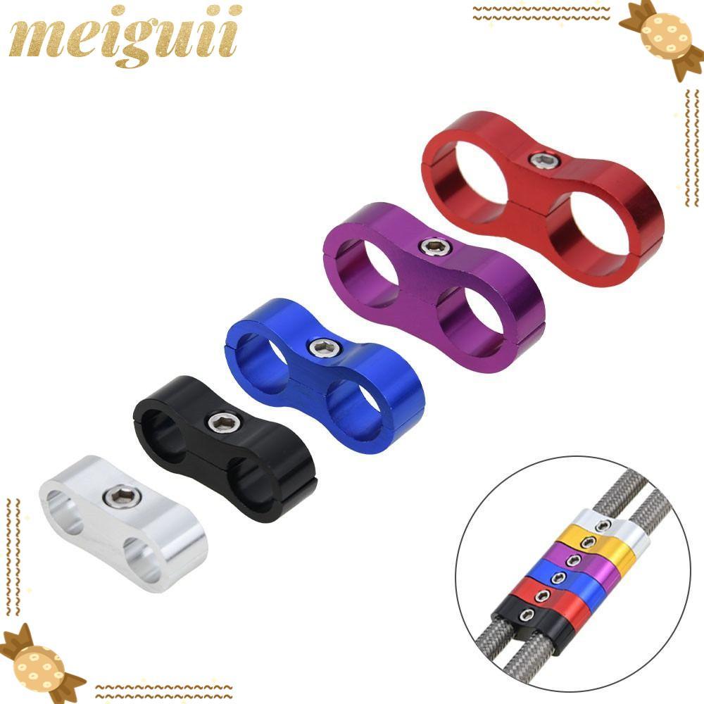 MEIGUII Divider Clamp, อลูมิเนียม Braid ท่อ Clam Universal ท่อแยก, AN4 ...