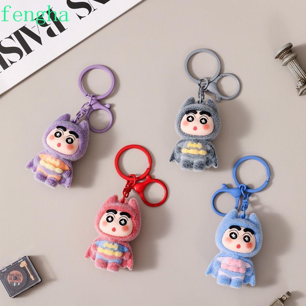 FENGHA พวงกุญแจเทเลทับบี้, Crayon Shin-chan Winnie The Pooh Teletubbies ...