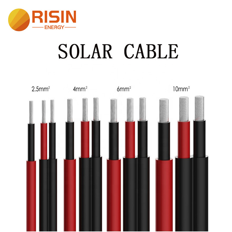 Risin 3 เมตรขายร้อนจีน XLPE XLPO ฉนวนสายโซลาร์เซลล์พลังงานแสงอาทิตย์ ...