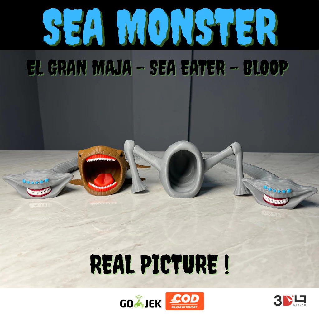 SEA MONSTER - EL GRAN MAJA - BLOOP - SEA EITER - อักษรย่อ - หลักการ ...
