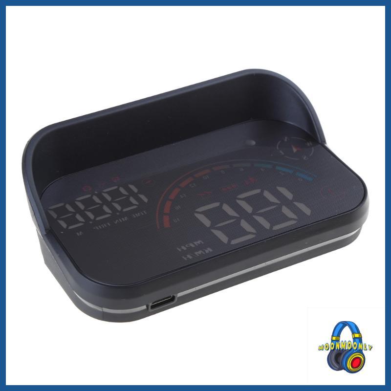 MOON รถ Speedometer M22 สัญญาณกันขโมย HUD Head Up จอแสดงผลเซ็นเซอร์ ...