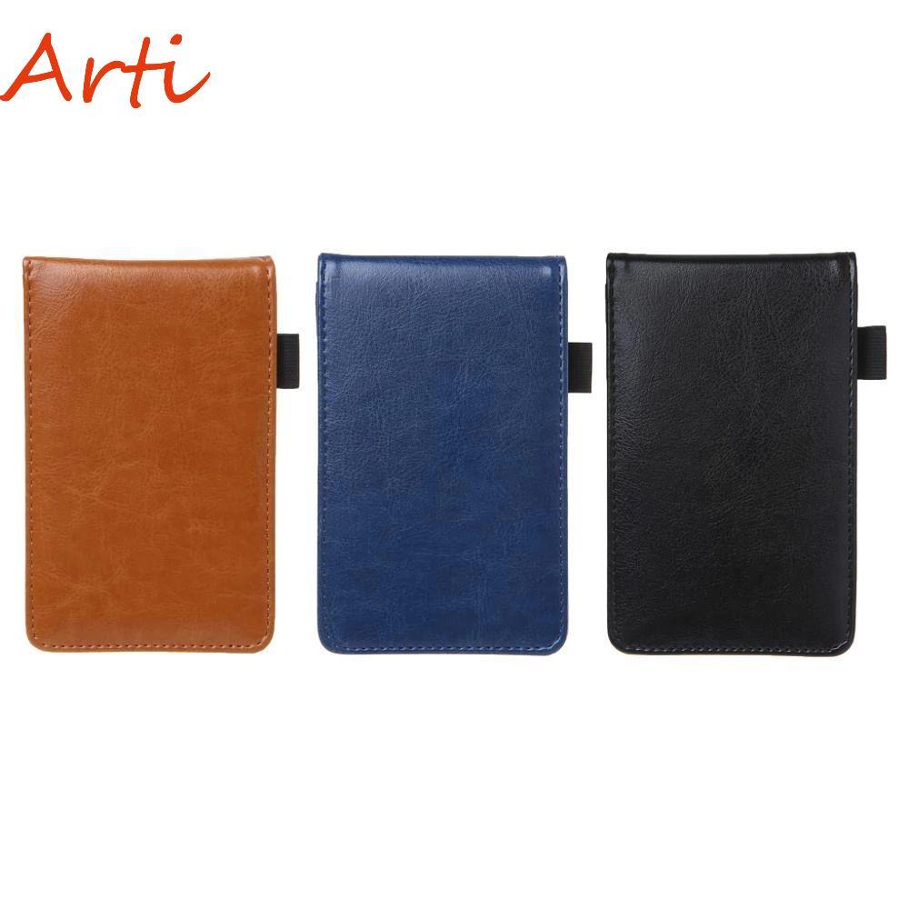 ศิลปะ กระเป๋าวางแผนอุปกรณ์การเรียนสํานักงานปกหนังย้อนยุคไดอารี่ขนาดเล็ก ...