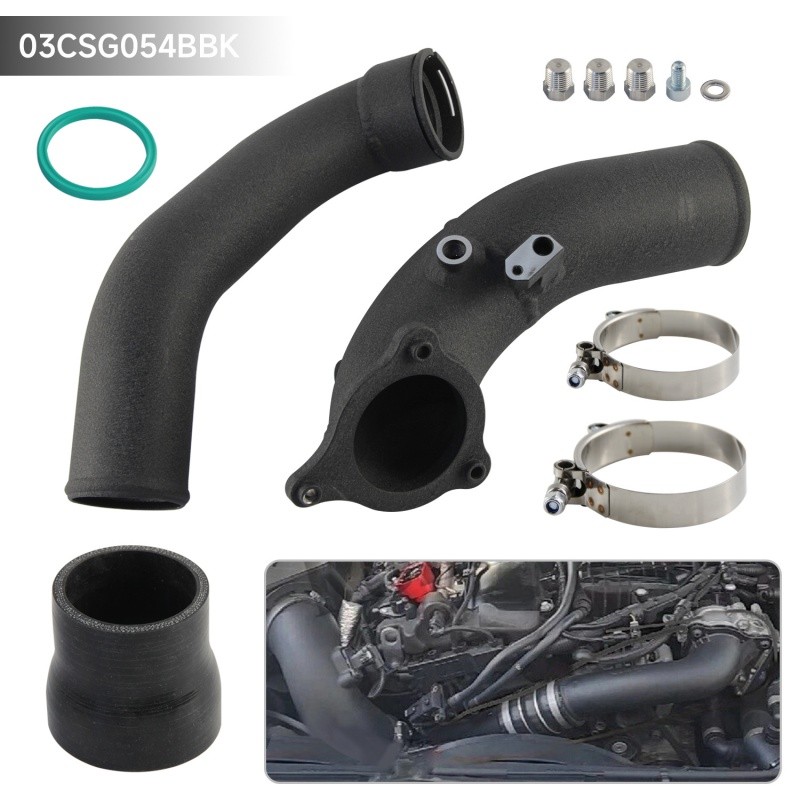 Intake Charge Intercooler ชุดท่อสําหรับ BMW B58 เครื่องยนต์ M140i M240i ...