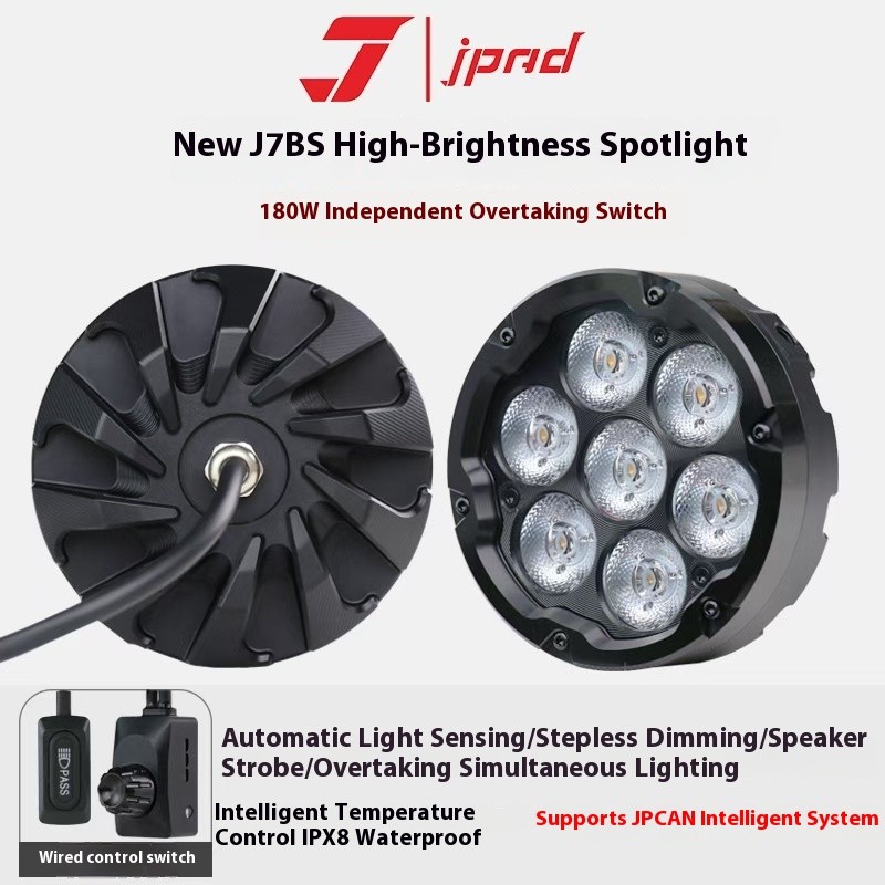 JPAD J7BS เป็นแฟลชดัดแปลงที่สว่างเป็นพิเศษความเข้มสูง LED สากล 180W ลด ...