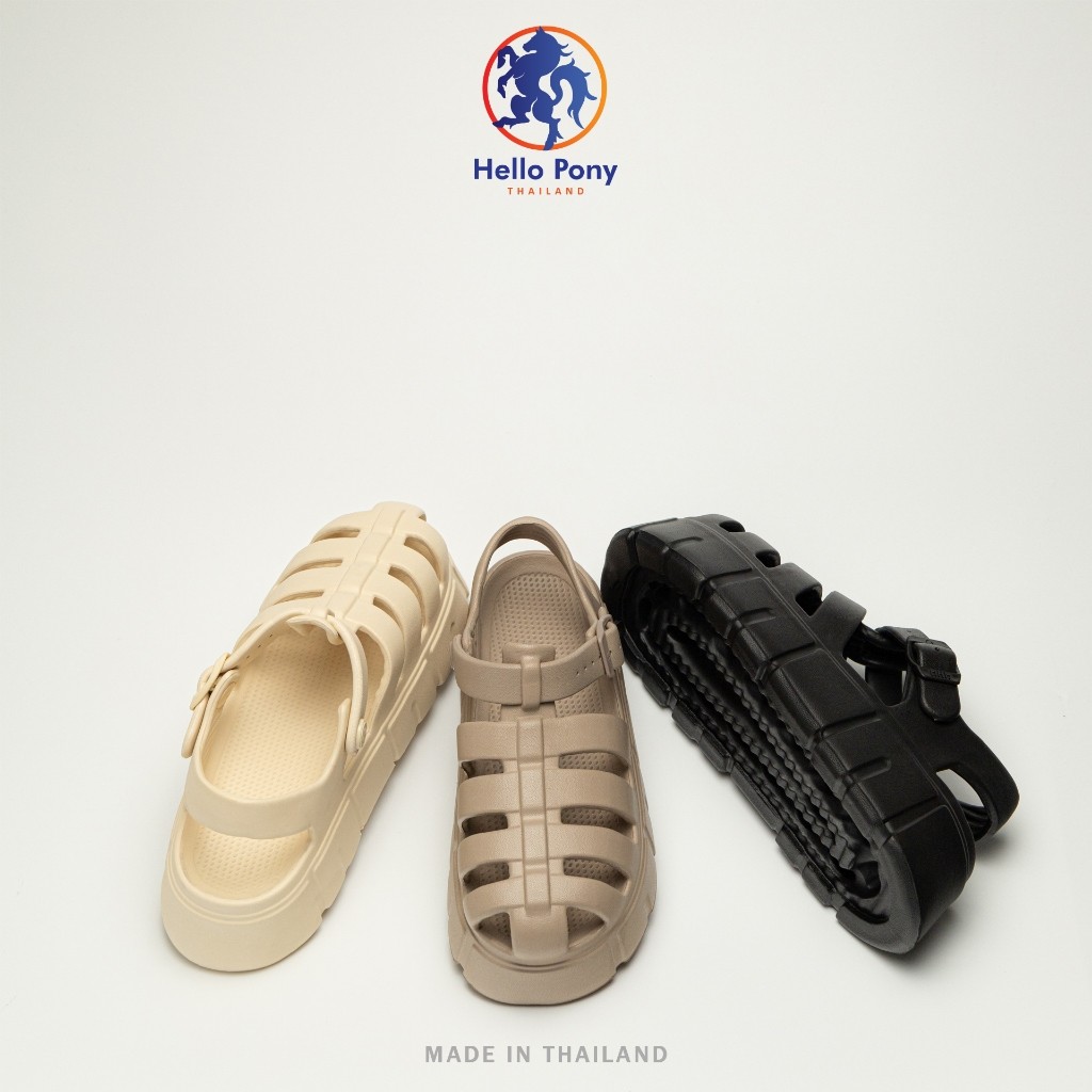 Hello Pony รุ่น MHM4012 รองเท้าแตะ แบบรัดส้น แฟชั่น สำหรับผู้หญิง ...