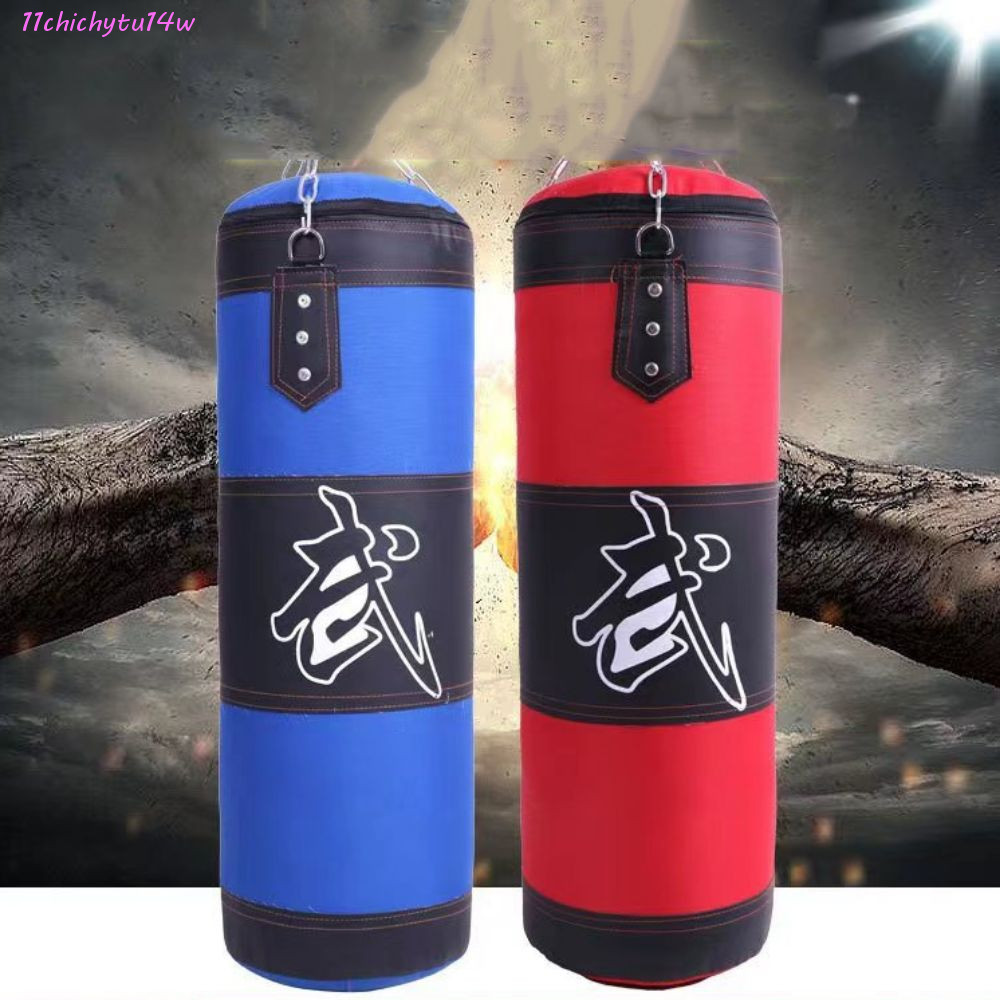 CHICHYTU14W พักชูกอกซิงค์ Oxford Boxing Bag ขนาด 60/80cm สำหรับฝึกฝน ...