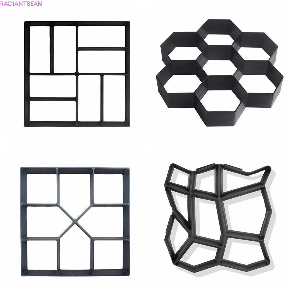 RADIANTBEAM Path Maker Paver แม่พิมพ์, Diy พลาสติกหินอิฐคอนกรีตแม่พิมพ์ ...