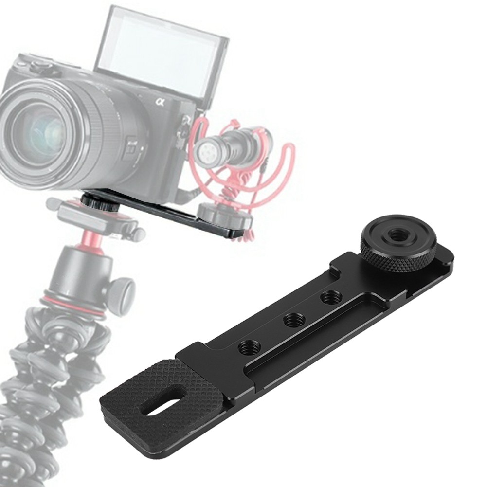 กล้อง Extension Mount Bracket ป้องกันรอยขีดข่วน CNC Cuting สำหรับ SONY ...