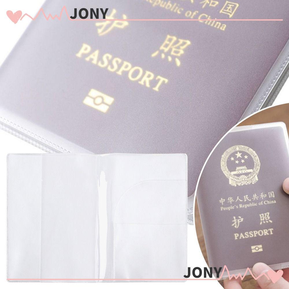 JONY 6 ชิ้นหนังสือเดินทาง,กระเป๋าธุรกิจบัตรเครดิตกระเป๋าบัตร PVC,พร้อม ...
