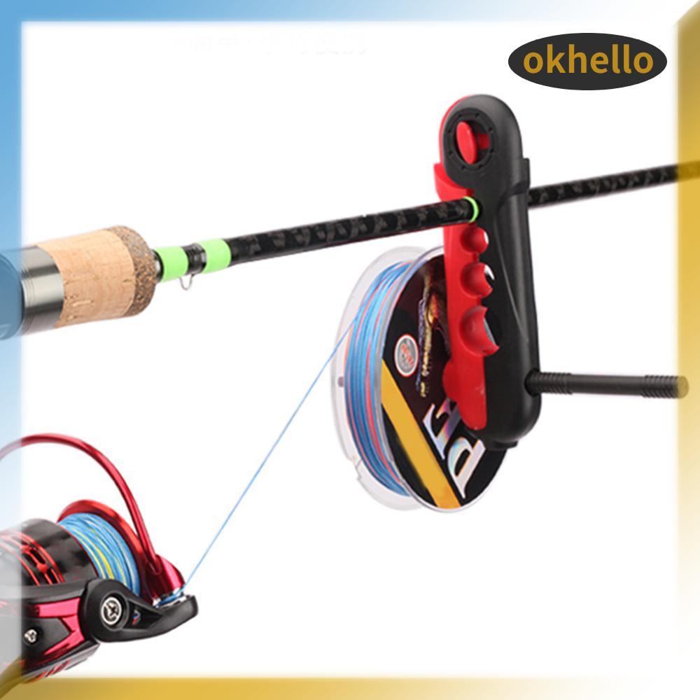 Mini Fishing Line Spooler แบบพกพา อุปกรณ์ดึงสายลากสำหรับรอกสปินนิ่งและ ...