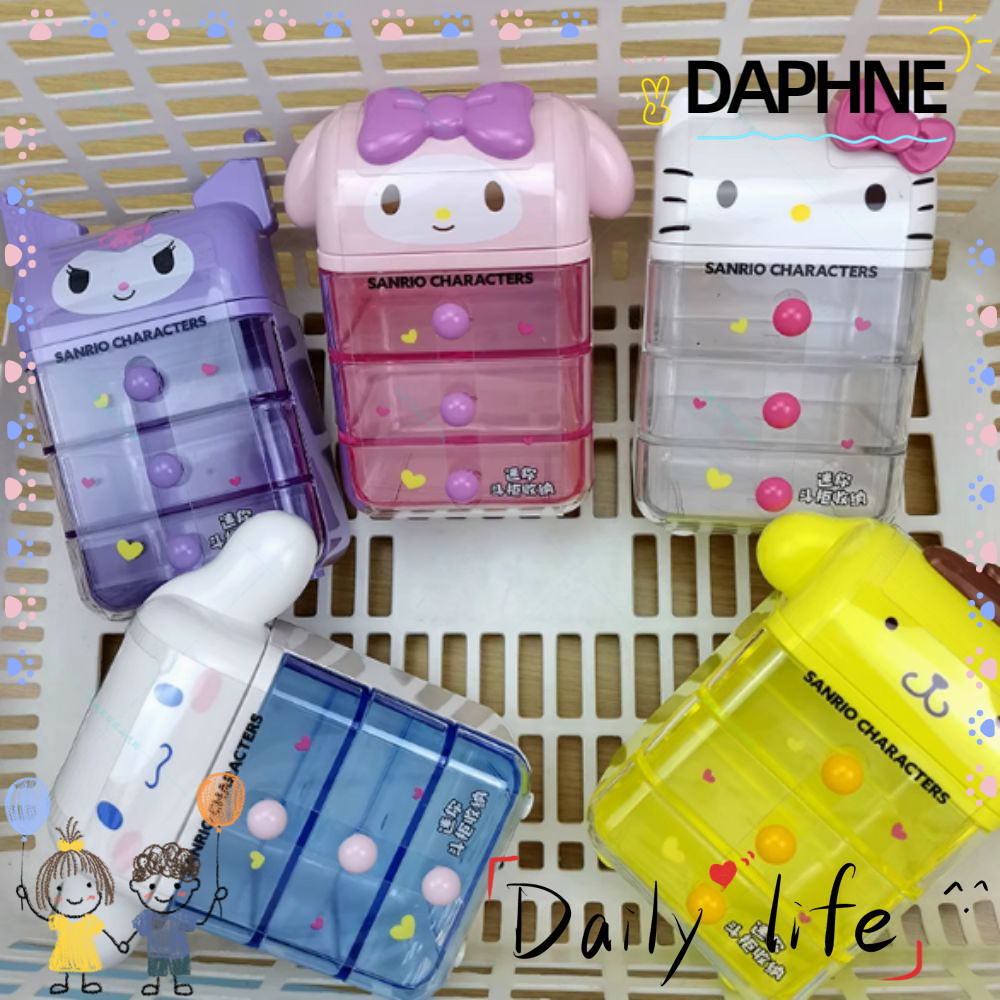 DAPHNE กล่องเก็บของตั้งโต๊ะ, กล่องเครื่องสําอาง Hello Kitty สไตล์ ...