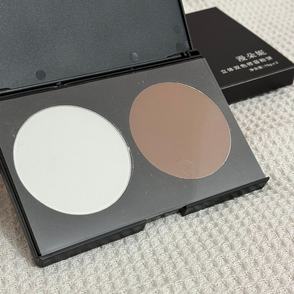 [คําแนะนําขายดี] Mandoni พาเลทอายแชโดว์สองสี High Gloss Contouring All ...