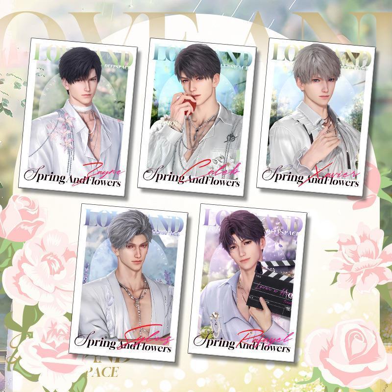 ชุดการ์ดรูปถ่าย Love and Deepspace Caleb, Sylus, Xavier 6.59 ซม. การ์ด ...