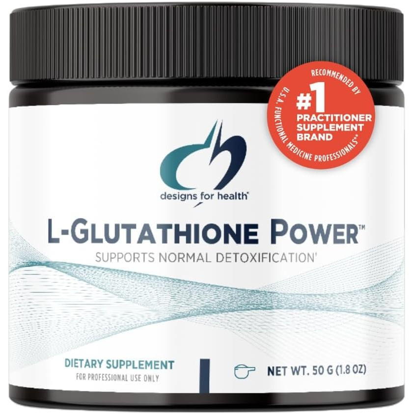 Designs for Health L-Glutathione Power 1000mg - Reduced L-Glutathione ...