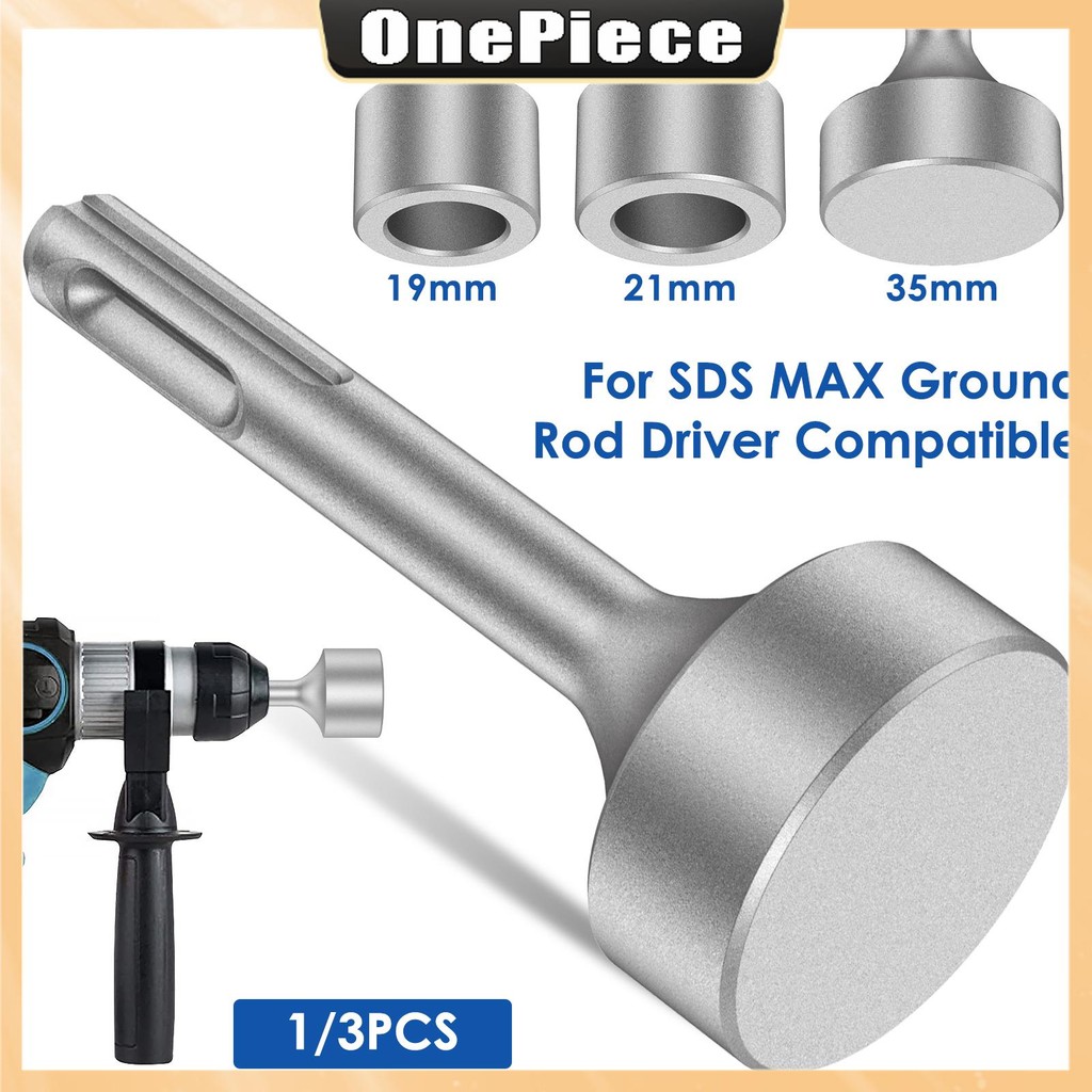 Ground Rod Driver 83 มม.Heavy Duty เจาะเหล็ก Bit Driver สวมใส่ Ground ...