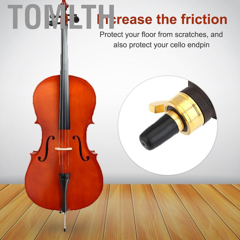 tomlth CELLO RUBBER TIP NON SLIP CAP SET PROTECTOR 4 ชิ้น เพื่อการ ...
