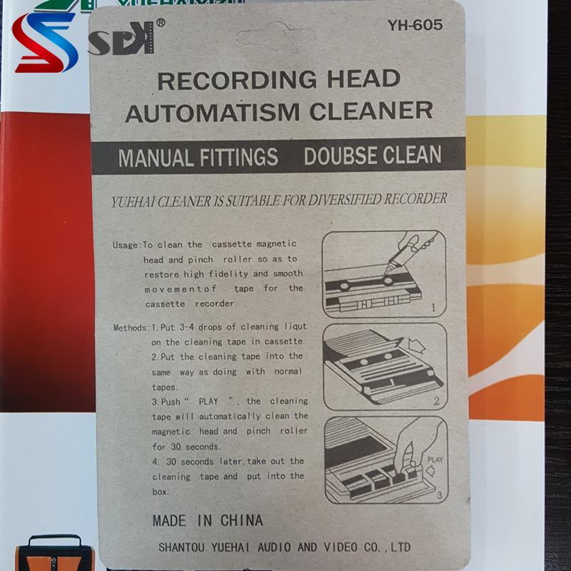 Carcassetteadaptor Top Line Audio Cassette Tape Head Cleaner Audio ...