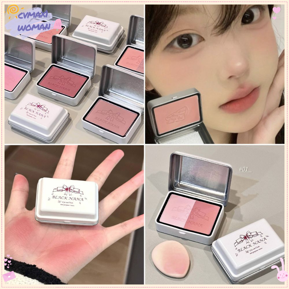 CYMX Powder Blusher, อเนกประสงค์ Monochrome Two-tone Highlight Powder ...