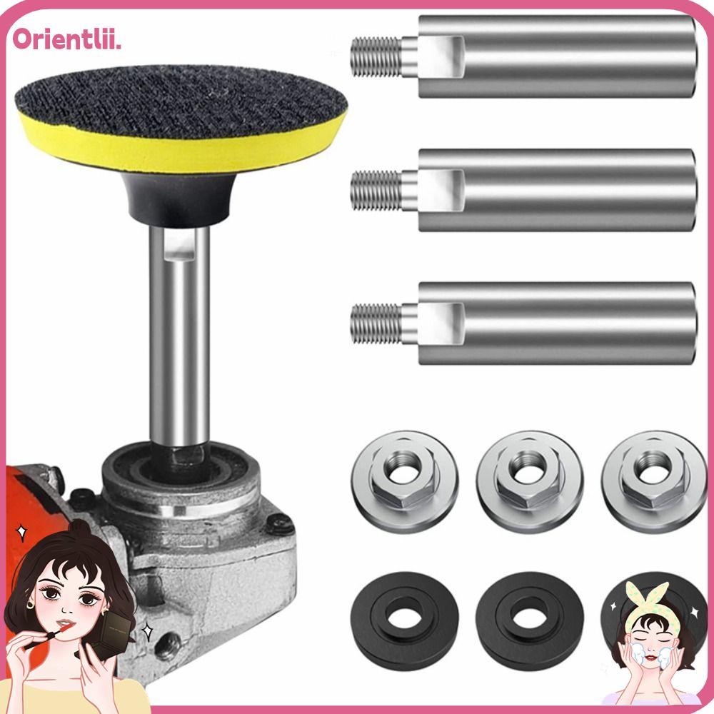 ORIENTTK เครื่องบดมุม Bit Extension Shaft, 65/80/95/115 มม.ด้ายเหล็กอะ ...