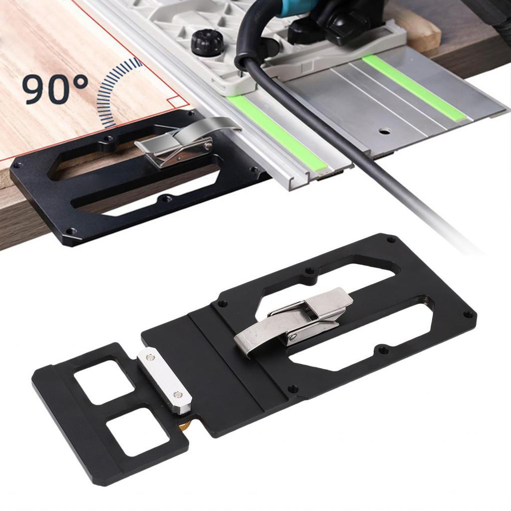 Track Saw Square คู่มือ 90 องศาการติดตั้งด้านหลังด้านหลัง น็อตล็อค ...