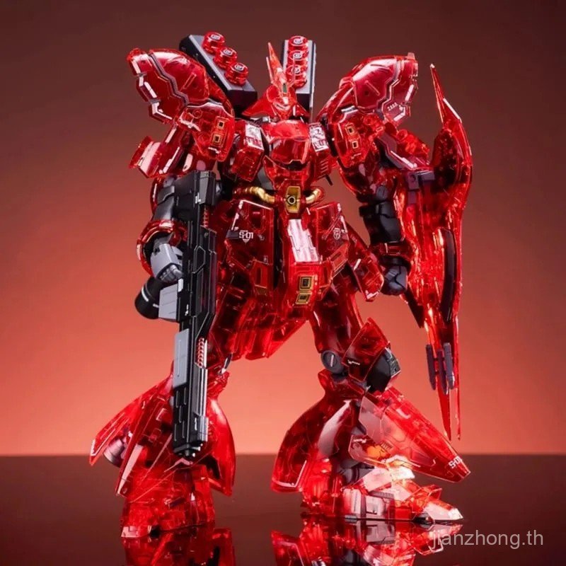 Four Seas Model Transparent rg Sazabi Red 1/144 Mecha Assembly Model ...