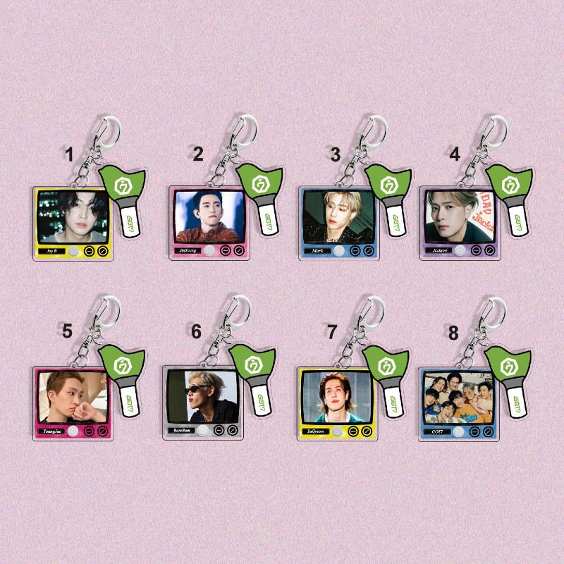 GOT7 MARK JACKSON JB MARK พวงกุญแจแบม | Shopee Thailand
