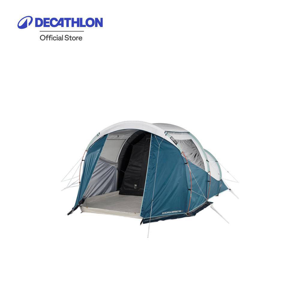 Decathlon Camping Tent With Poles Arpenaz 4 Persons 1 Bedroom เต็นท์ ...