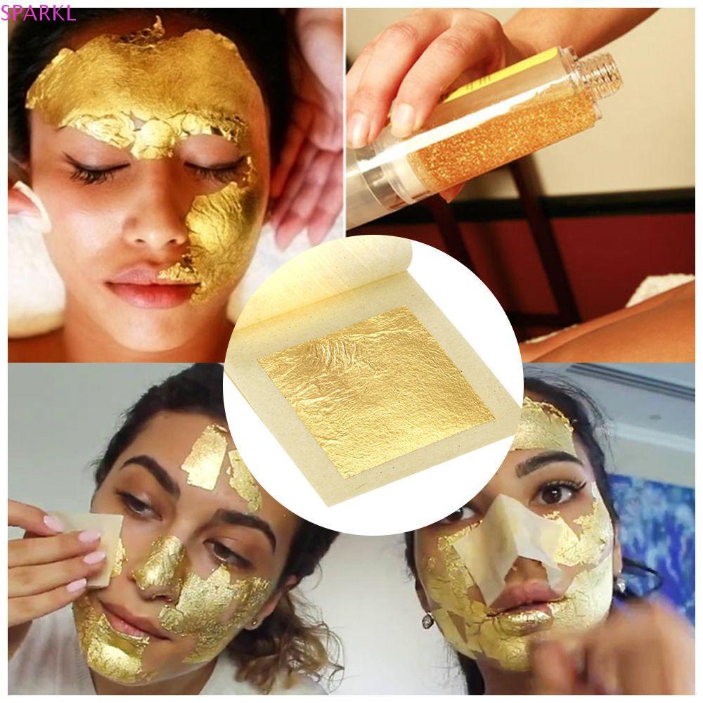 SPARKLENOVA 24K Gold Leaf Skin Care ฟอยล์ทองคําบริสุทธิ์ Gilding Anti ...