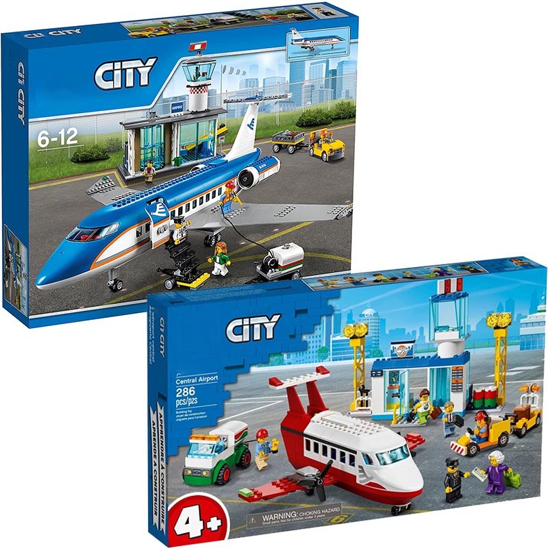 ผลิตภัณฑ์ใหม่เครื่องบิน เมือง ชุด 60261 สนามบินกลาง 60104 สนามบิน ...