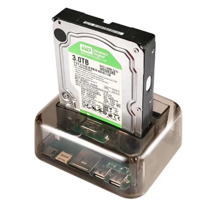 2.5 นิ้ว 3.5 Sata/Ide Hdd Case 2-Dock Dual Bay Hard Drive Docking ...