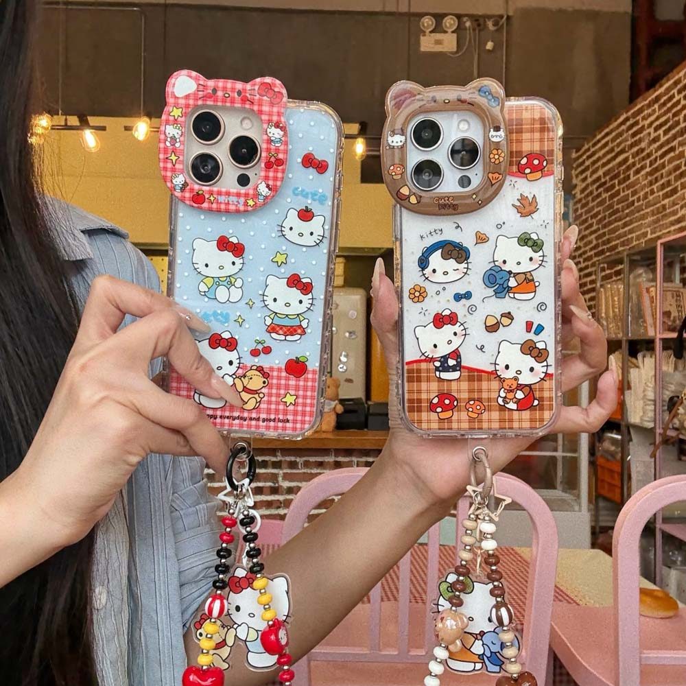 เคสโทรศัพท์ hello kitty 17ProMax น่ารักเข้ากันได้กับ iPhone 16ProMax ...