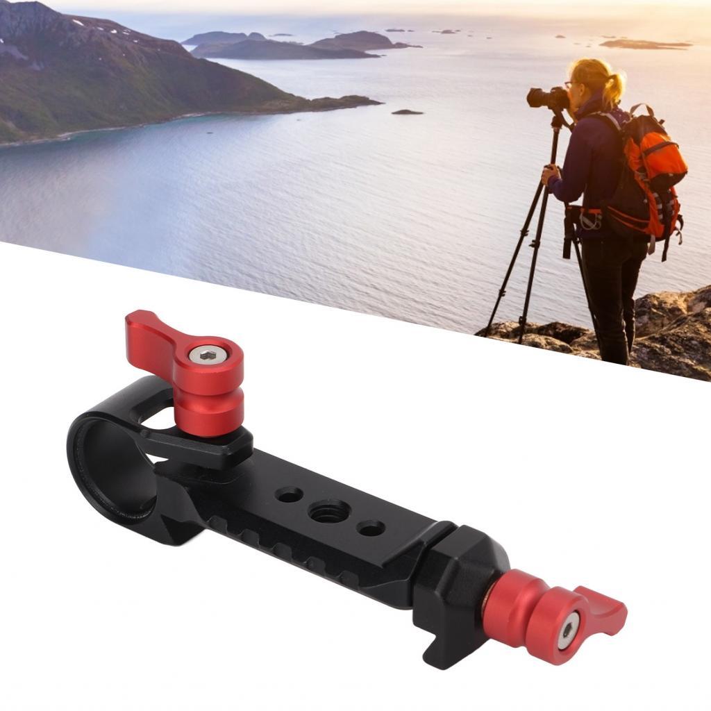 15mm Rod CLAMP อลูมิเนียม CNC กระบวนการติดตั้งง่าย Railblock พร้อมรูสก ...