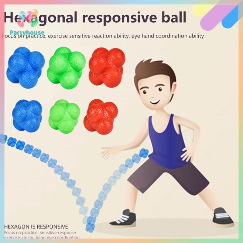 ลูก.HEXAGON REACTION BALL สำหรับการฝึกทักษะและความคล่องแคล่วในกีฬา ...