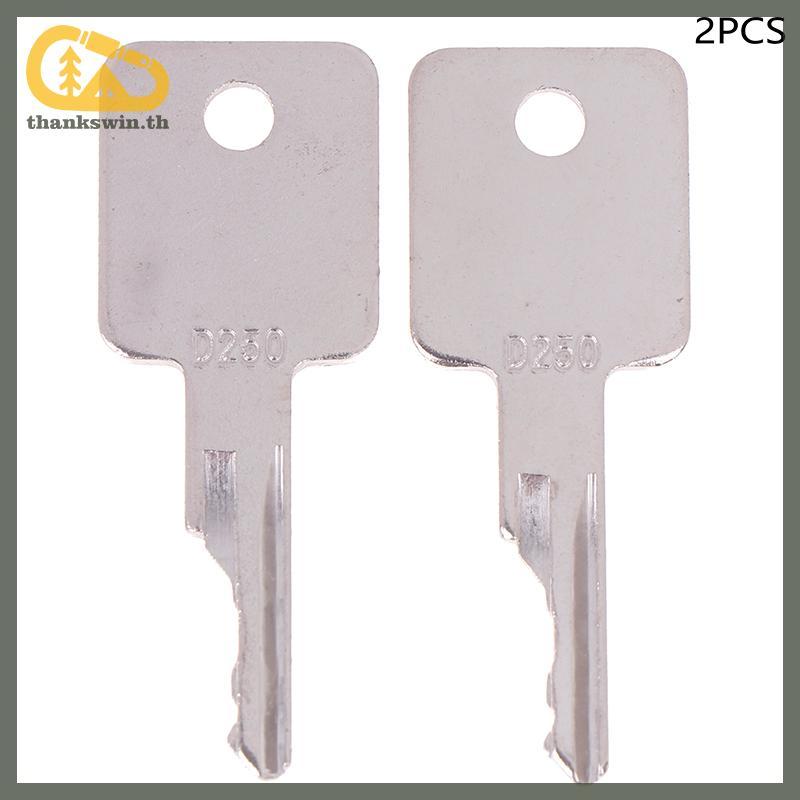 Thankswin 2 PCS Bobcat Key ใช้ได้กับ S550 S185 Skid Steer Loader ...