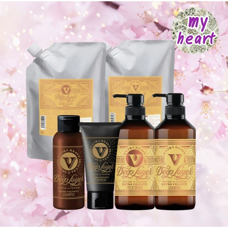 Deep Layer Extra Velvety Shampoo/Treatment แชมพู ทรีตเมนต์เนียนนุ่ม ...