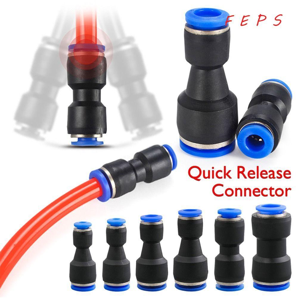 FEPS 1 ชิ้นอุปกรณ์นิวเมติก,สําหรับท่อเครื่องมือนิวเมติก Quick Release Connector, ทนทาน PVC Air ...