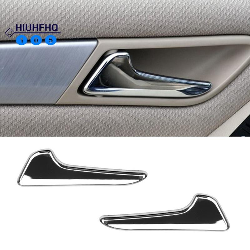 Hiuhfhq106For W169 W245 มือจับประตูด้านในรถยนต์พร้อมแผ่นโครเมียม ...