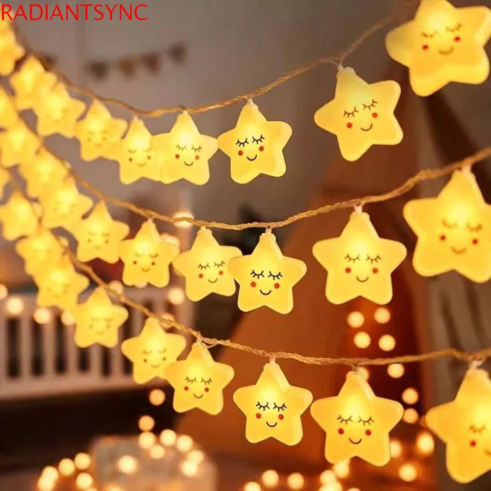 RADIANTSYNC ไฟ LED String Fairy, Creative Cloud Star Rainbow บรรยากาศ, ไฟตกแต่งงานรื่นเริงไฟ ...
