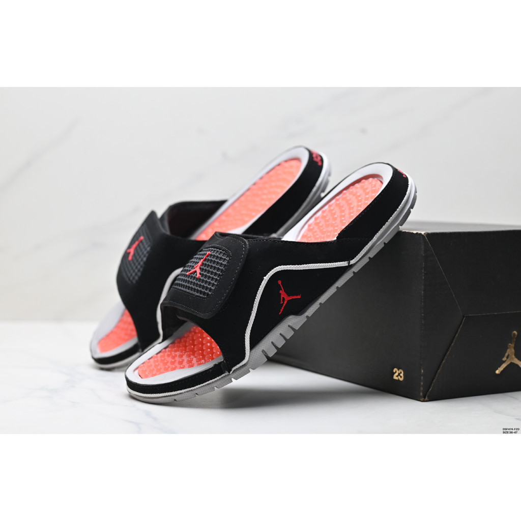 AIR JORDAN HYDRO XII RETRO VELCRO SPORTS SLIDERS ak47 | Shopee Thailand