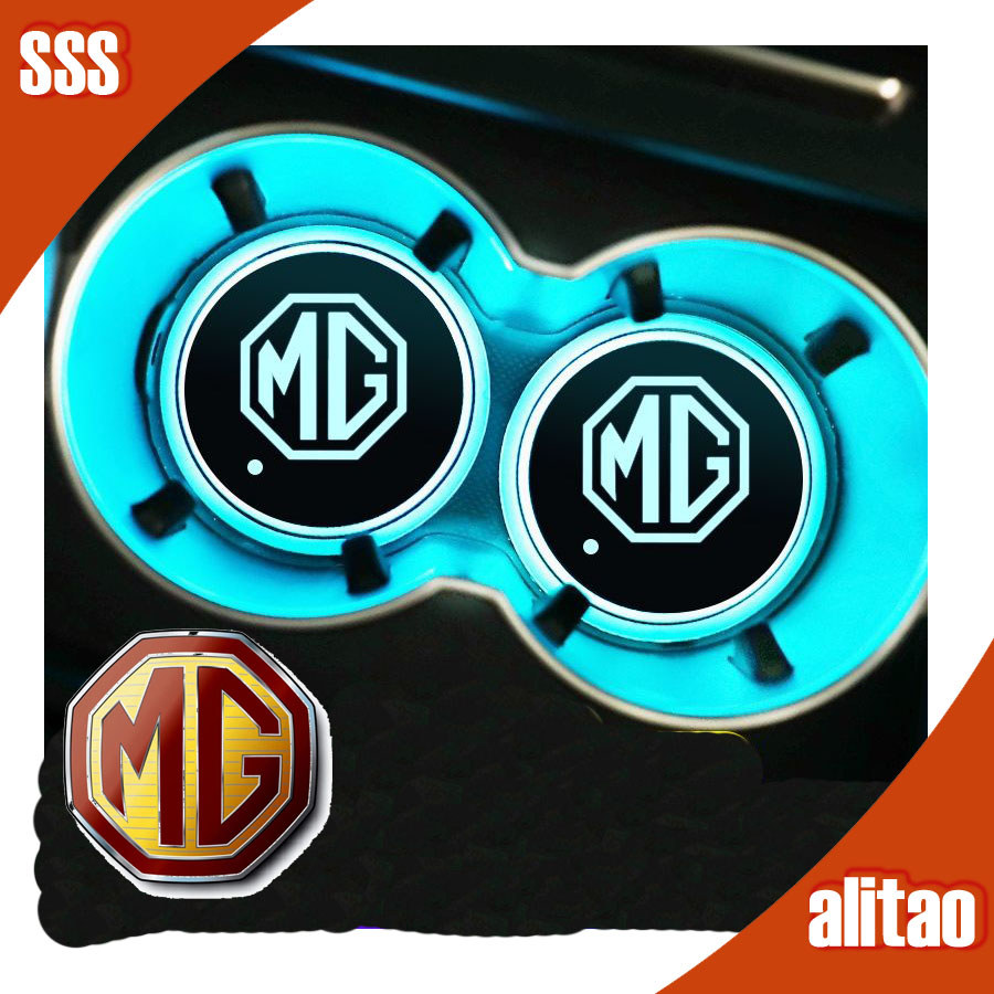 [READY]MG4 EV Luminous Water Coaster MG Body Kit Car Decoration MG ZS ...