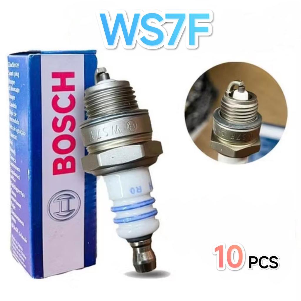 (10หัว)BOSCH WS7F หัว เทียนเครื่องตัดหญ้า หัวเทียนคุณภาพสูง เหมาะ ...