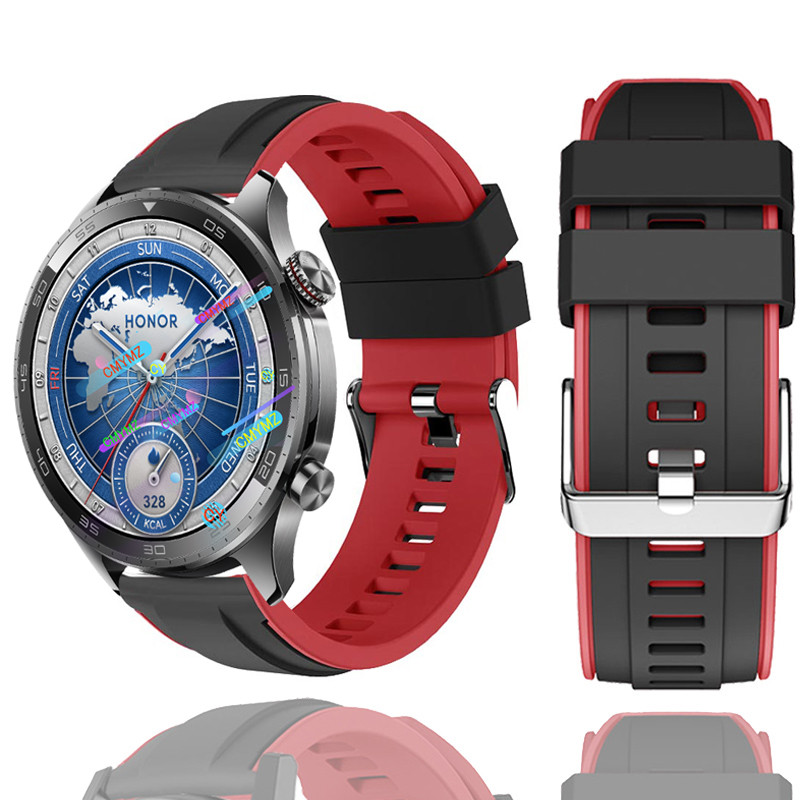 Honor Watch 5 Pro Smart Watch strap สายซิลิโคน Honor Watch 5 Pro strap ...