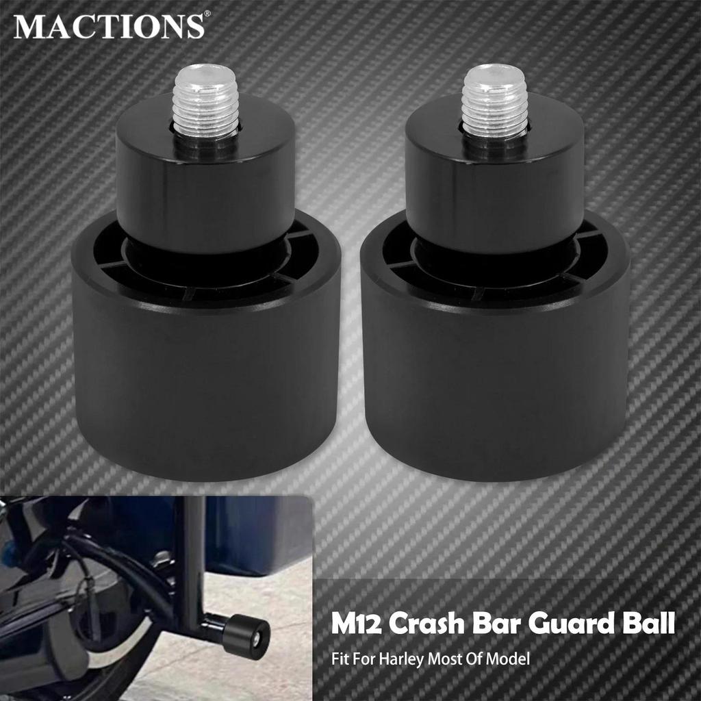 Z2X รถจักรยานยนต์ Crash Bar Guard Ball M12 Crash Bar Engine Guard ...