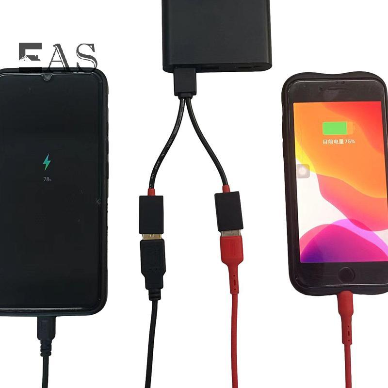 [EA] 1 In 2 Out USB HUB Car USB Splitter Cable มัลติฟังก์ชั่นอะแดปเตอร์ ...