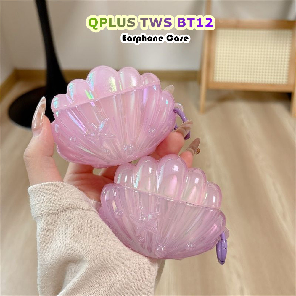 READY STOCK!นําไปใช้กับ QPLUS TWS BT12 เคส Case เคสหูฟัง เปลือกสีที่ ...