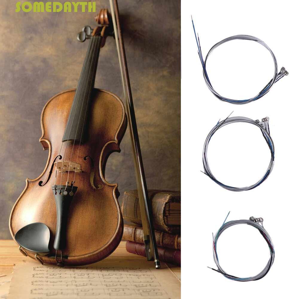 SOMEDAY 1 ชุด Fiddle String, G D a & E Strings Nickel String Naomi ...