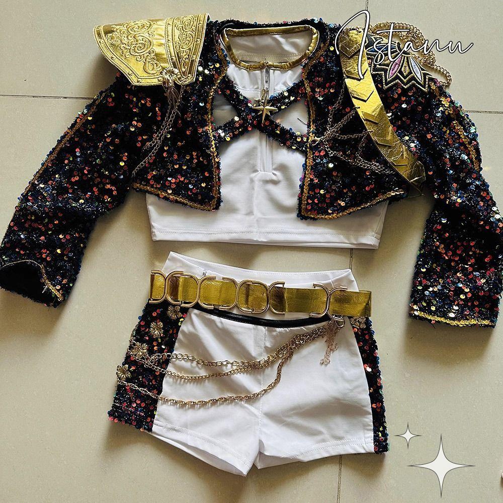 เครื่องแต่งกาย ISTANU Kpop Demon Hunters คอสเพลย์ Rumi และ Mira ชุดคอสเ ...