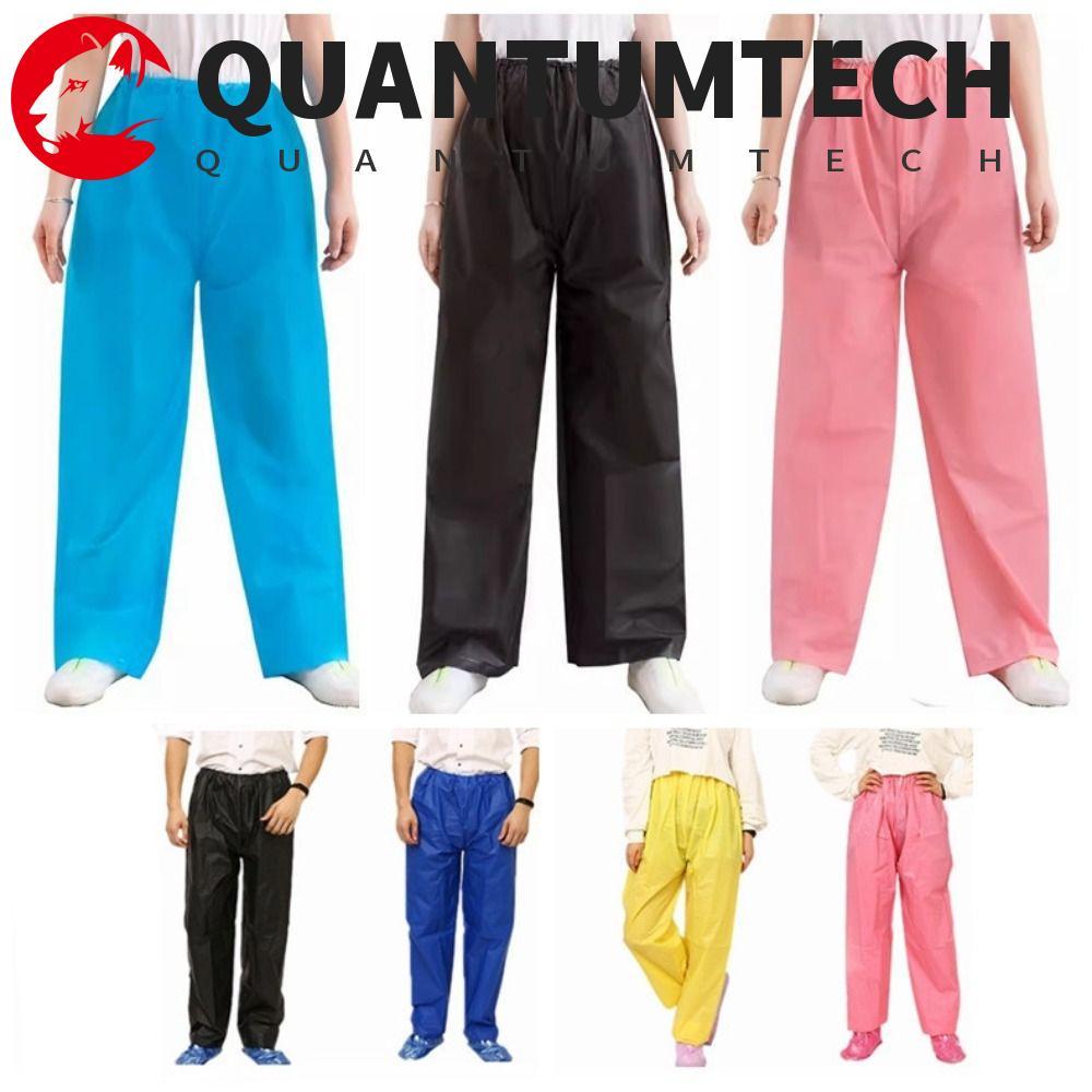 QUANTUMTECH กางเกงกันฝนและน้ำ สำหรับการเดินป่าและปีนเขามีระบบพับได้ และป้องกัน UV | Shopee Thailand